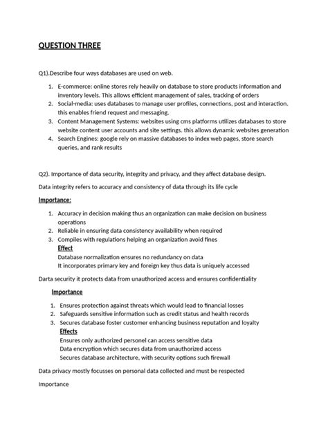 Assingment Done Pdf Databases Data Management
