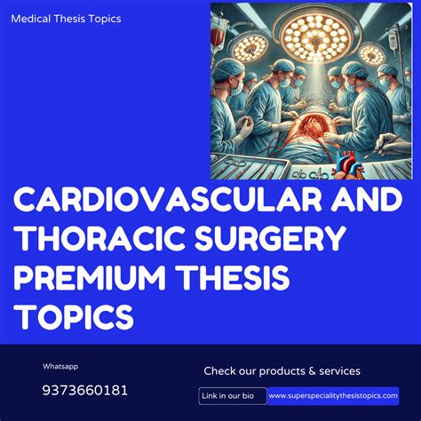 Cardiovascular And Thoracic Surgery