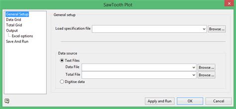 Vulcan Open Pit Sawtooth Plot
