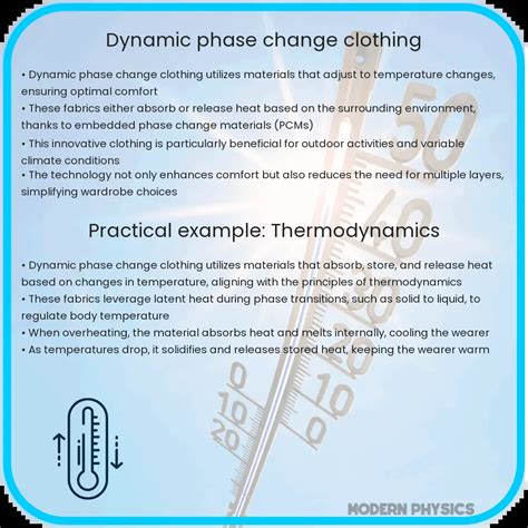 Dynamic Phase Change Clothing Smart Thermoreactive Efficient