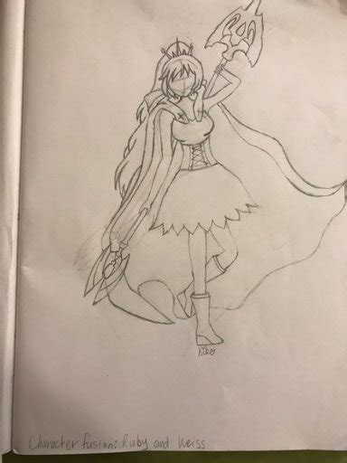 Character Fusion Ruby And Weiss Rwby Amino