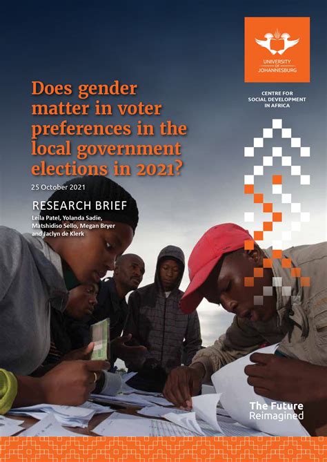 Voter Behaviour Patterns University Of Johannesburg