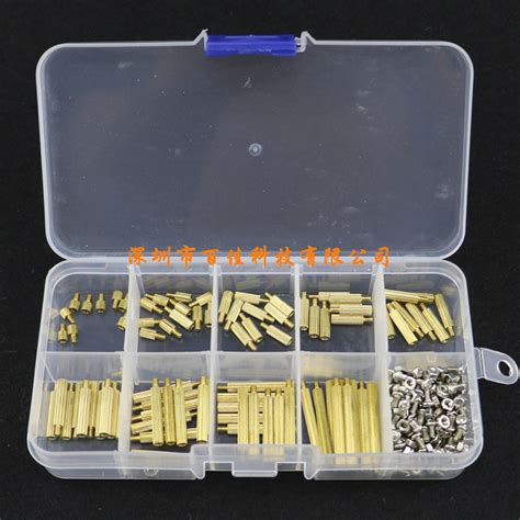 270pcs M2 Stainless Steel Screw Nut Brass Spacer S Grandado