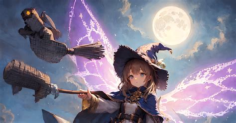 Ai少女 Witch 图书帕琪酱【静歌】のイラスト Pixiv