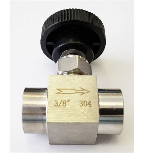 Игольчатый кран 3/8".