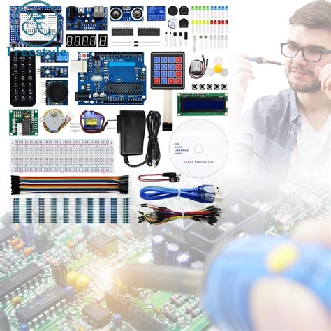 starter kit with tutorial for arduino uno r3 programming beginner learning kit [freestyle01 my