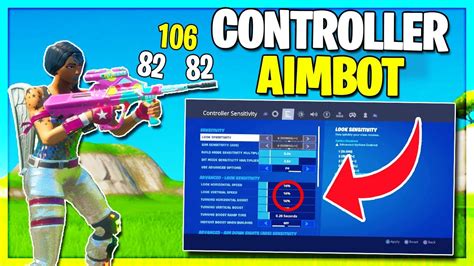 These Controller Settings Give You Aimbot Fortnite Tips And Tricks