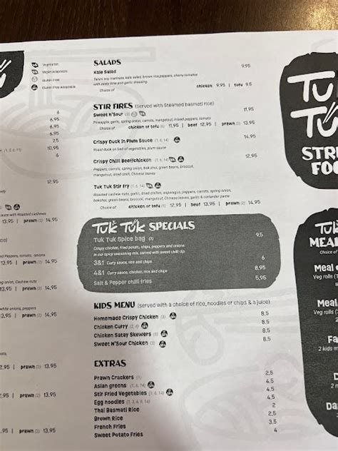 Tuk Tuk Asian Street Food Manor West Retail Park Tralee County