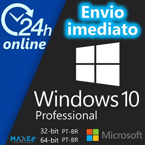 Chave Serial Key Licença Windows 10 Pro Original Garantia Softwares