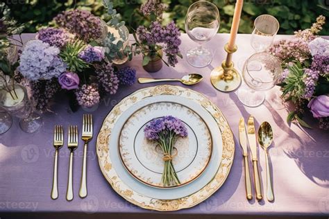 Wedding Tablescape Elegant Formal Dinner Table Setting Table Scape