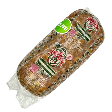 Bertocchi Sopressa Round Olive Rw Apx275kg Foodbrands