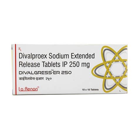 Divalgress Er 250mg Tablet Exporter Supplier Wholesaler