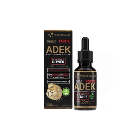Progress Labs Vitamin Adek Forte 30ml Muscleshop Aukščiausios