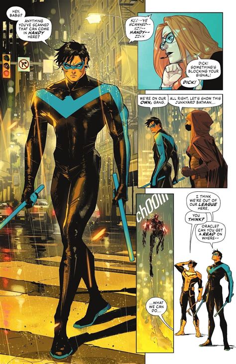 Dick Grayson And Starfire In Nightwing The New Order Issue 234 R