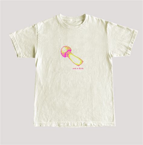 Mushroom Not A Dick Tee Feedback Appreciated Rstreetwearstartup