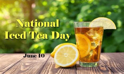 Happy National Iced Tea Day Do Classy By Choice