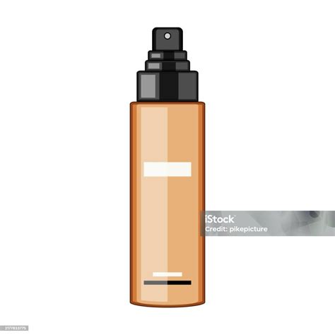 Hold Setting Spray Cartoon Vector Illustration Stock Illustration Download Image Now