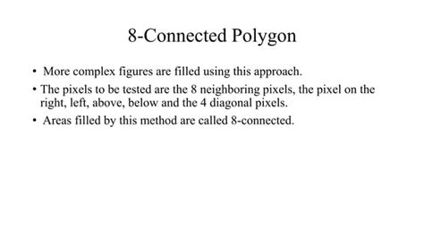 polygon filling algorithm ppt