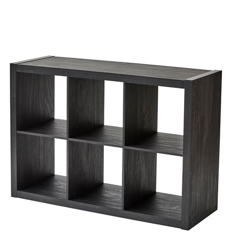 Better Homes And Gardens 6 Cube Storage Organizer Charcoal