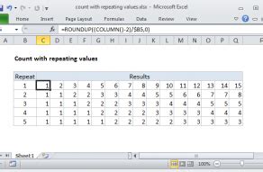 Excel ROUNDUP Function Exceljet