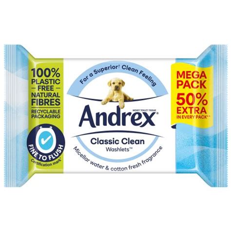 Andrex Classic Clean Mega Washlets Home Tester Club