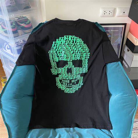 Fuck The Population Ftp Skull Tee Glow In The Dark Grailed