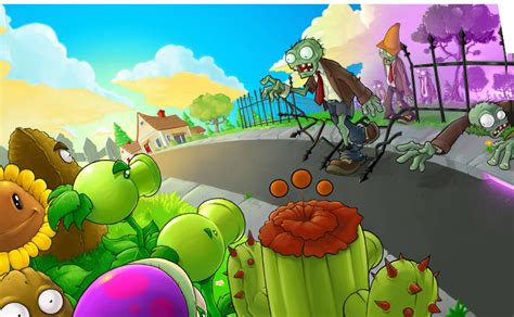 Pvz Intro Background By Gxe18 On Deviantart