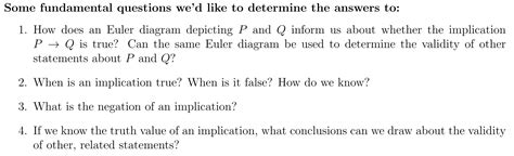 Logical Implication Department Of Mathematics Virginia Tech