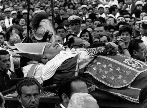 Funeral Of Pope John XXIII Chiesa Cattolica Foto Storiche Cattolico