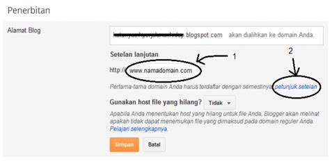 cara setting custom subdomain blogspot melalui cpanel idtechdev