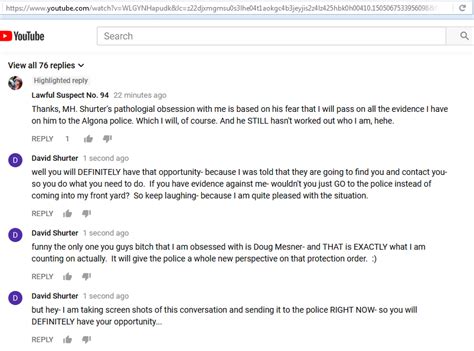 Doug Mesner Satanist Lucien Greaves And His Threats To Me