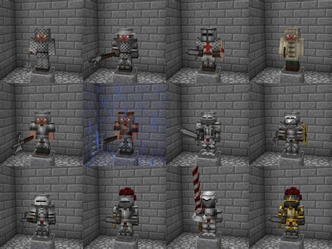 Epic Knights Shields Armor And Weapons [fabric Forge Neoforge