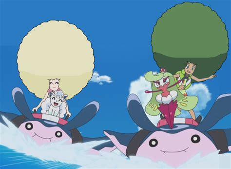 Lillie And Mallow With Afros By Pokesmashbros On Deviantart