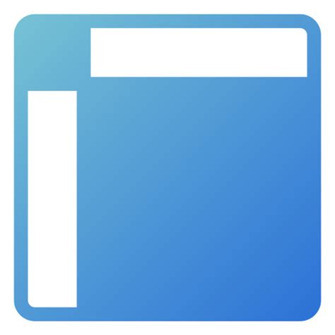 Data Table Generic Gradient Fill Icon