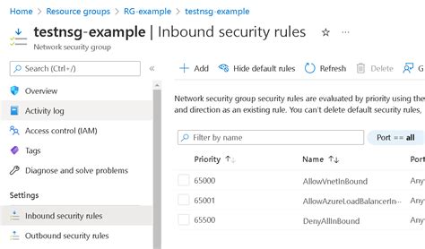 Nsg Rule Is Removed Only From The State File But Not From The Azure