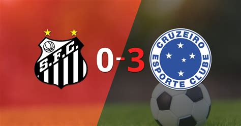 De Visitante Cruzeiro Goleó A Santos Con Un Contundente 3 A 0 Infobae