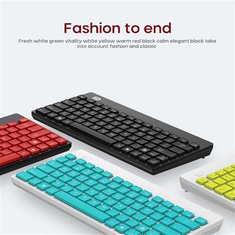 Wireless Keyboard And Mouse Set Notebook Slim Sile Vicedeal