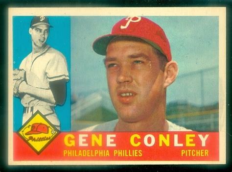 1960 Topps 293 Gene Conley Exmt Ebay