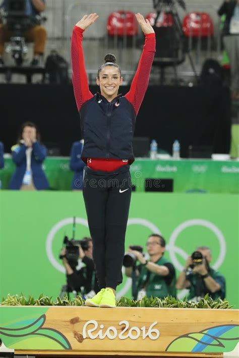 Women`s All Around Gymnastics Silver Medalist At Rio 2016 Olympic