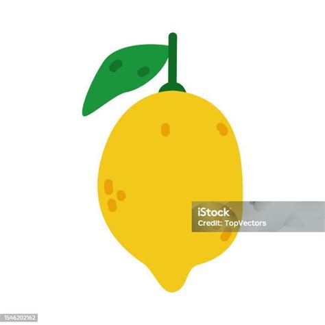 노란색 레몬 감귤류 과일은 흰색 배경 벡터 그림에 분리된 창의적인 요소로 사용됩니다 0명에 대한 스톡 벡터 아트 및 기타 이미지