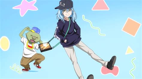 랩 차림의 리무루