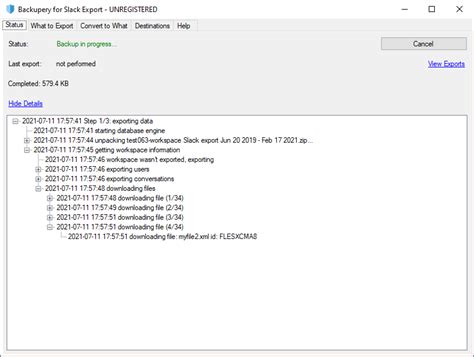 how to convert slack json exports to html backupery