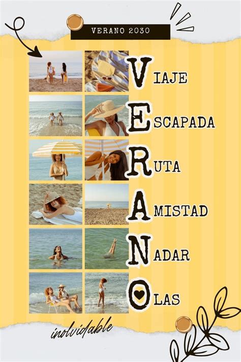 Plantillas de Acrósticos online gratis Canva