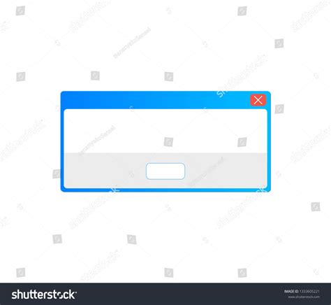 Blank Retro Pop Window Technology Background Stock Illustration Shutterstock