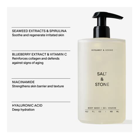 Buy Salt And Stone Bergamot And Hinoki Body Wash Sephora Philippines