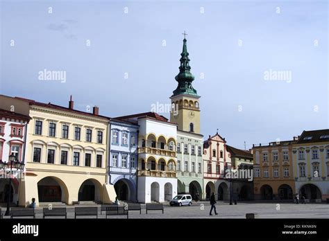 The city of Nový Jičín Stock Photo - Alamy