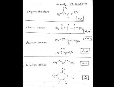 Solved 2 Methyl 1 3 Butadiene Ch3 Original Structure Ch2