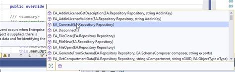 The Complete Enterprise Architect C Add In Template Bellekens