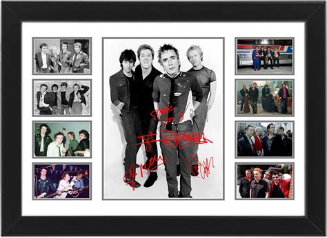 Sex Pistols Signed Poster Print Limited Edition Autograph Fan T