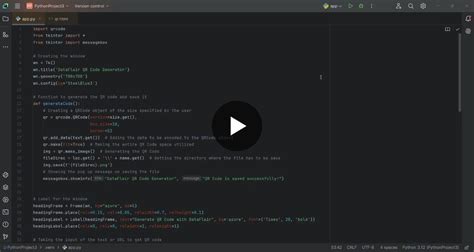 Python Qrcode Programming Automation Pythonprojects Akshi Saini